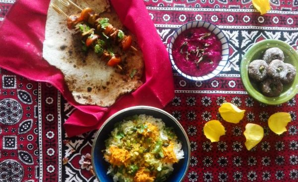 Um almoço da Pérsia - Atria Yoga